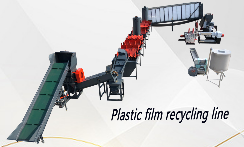 plastic film recycling line